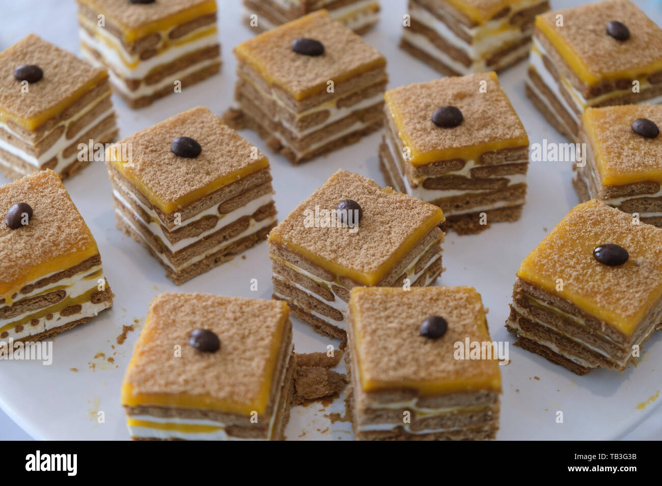 Wafer cake hi-res stock photography and images - Alamy