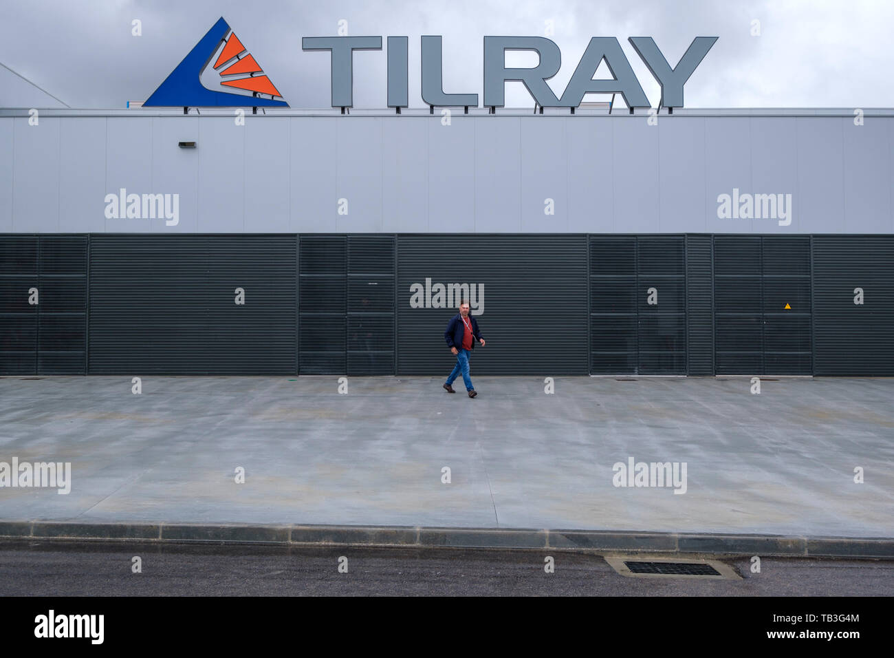 Tilray pharmaceutical company plant Stock Photo - Alamy
