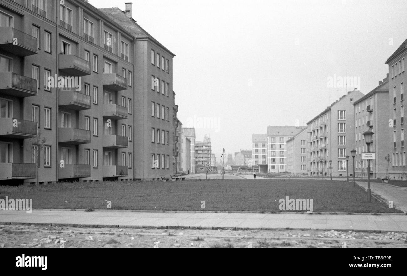 Dresden new market gdr Black and White Stock Photos & Images - Alamy