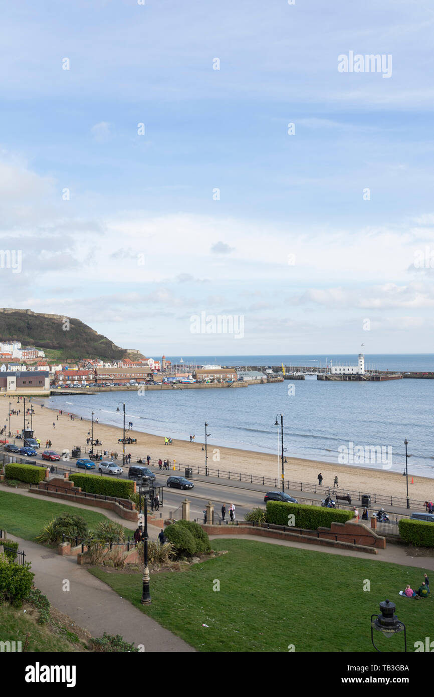 Scarborough Seafront - Yorkshire, England, UK Stock Photo - Alamy