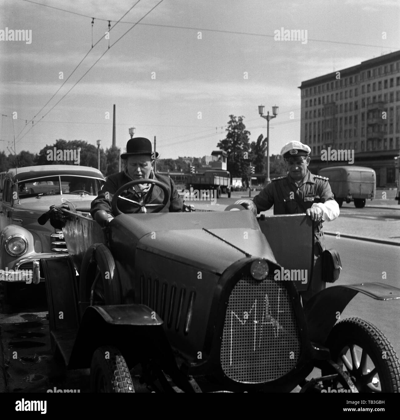 Police cars germany Black and White Stock Photos & Images - Alamy