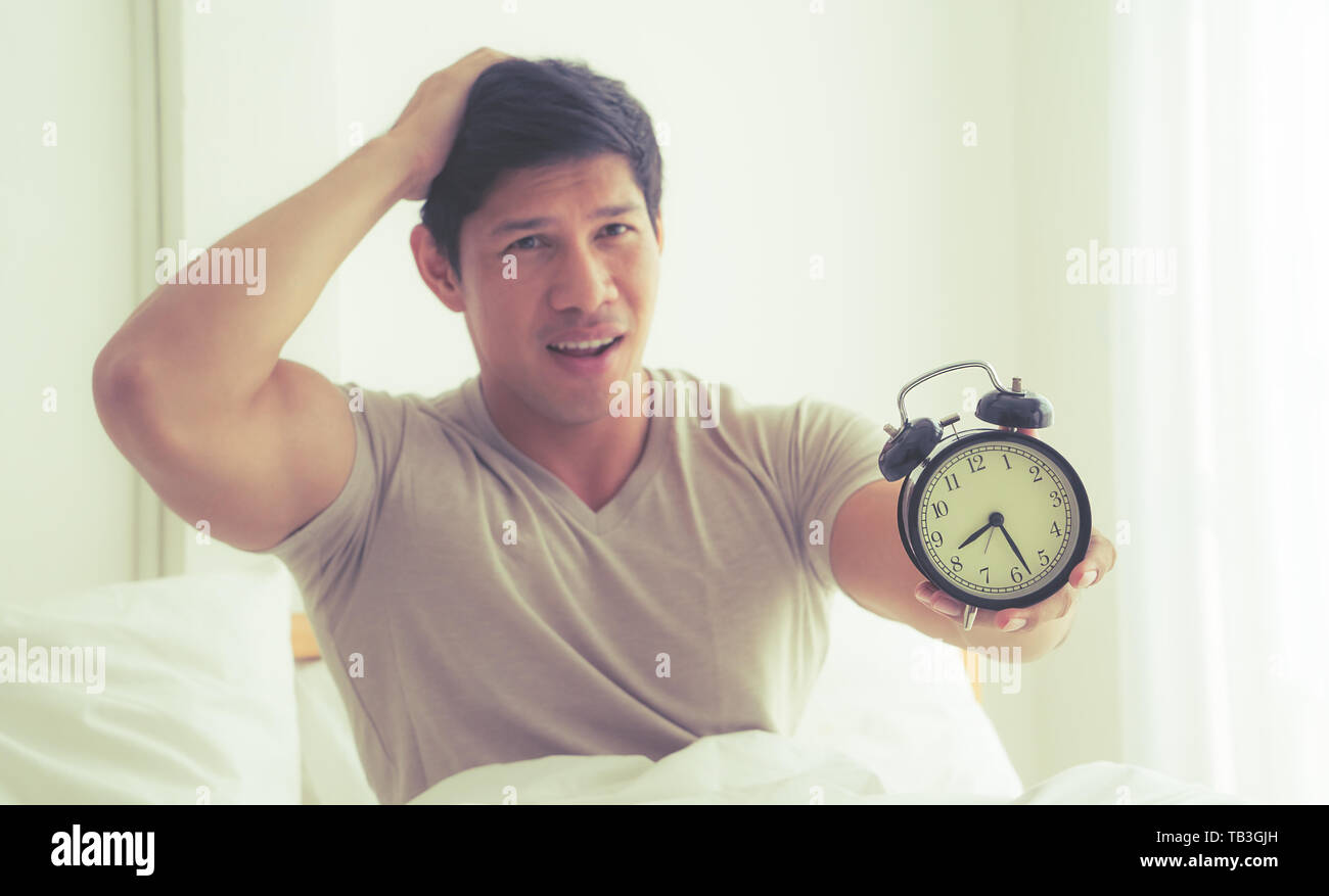 Alarm clock sad face hi-res stock photography and images - Alamy