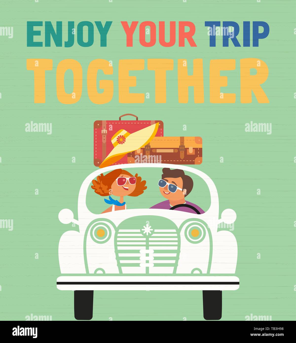 Our journey together Stock Vector Images - Alamy