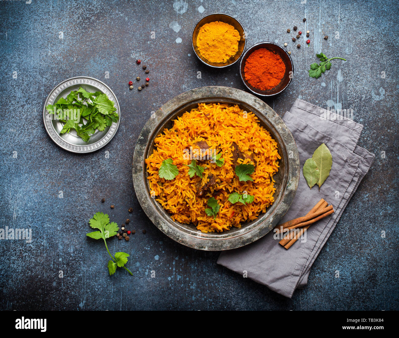 Middle eastern pilaf rice hi-res stock photography and images - Alamy