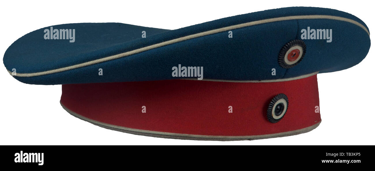 An Imperial German cap for enlisted men in 13th Hussar Regiment, Light ...