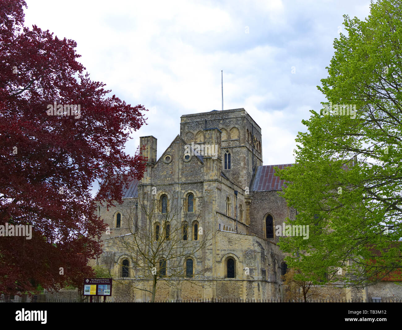 The Leper hospital of St Mary Magdalen Stock Photo - Alamy