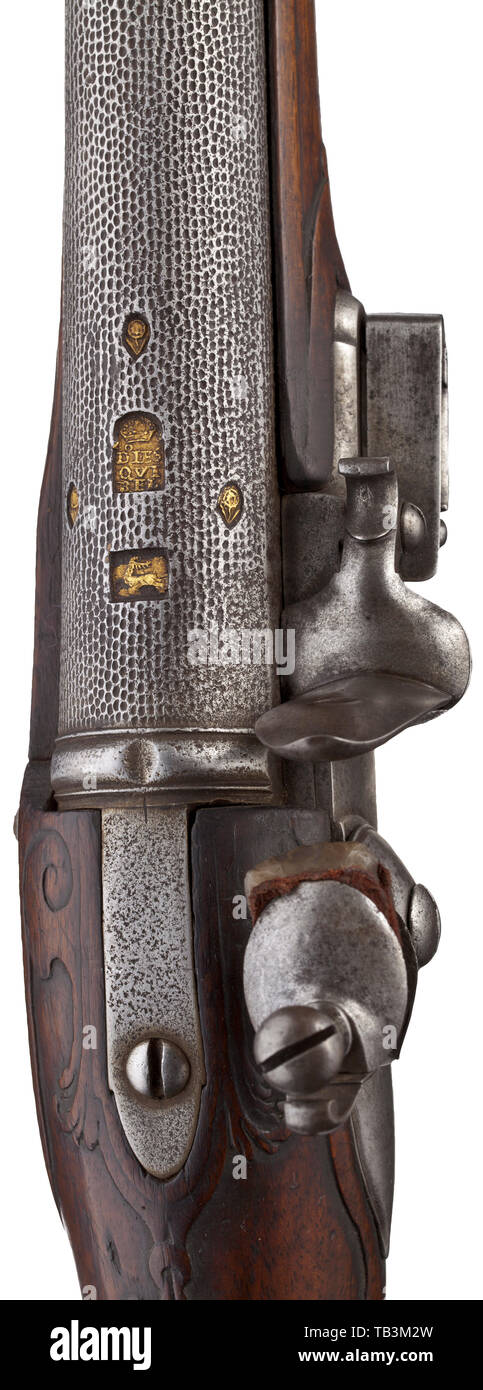 German flintlock gun engraving hi-res stock photography and images - Alamy