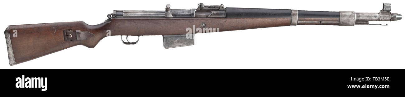 A G 41(W) self-loading rifle, code "ac", early model, field trials ...