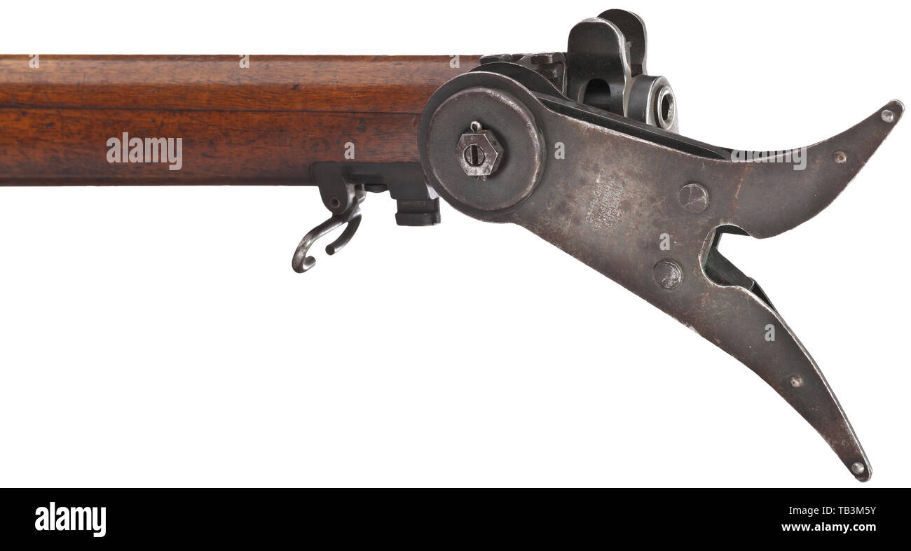 An Enfield (SMLE) Rifle Mark III, with wire cutter, Cal..303 Brit, no ...