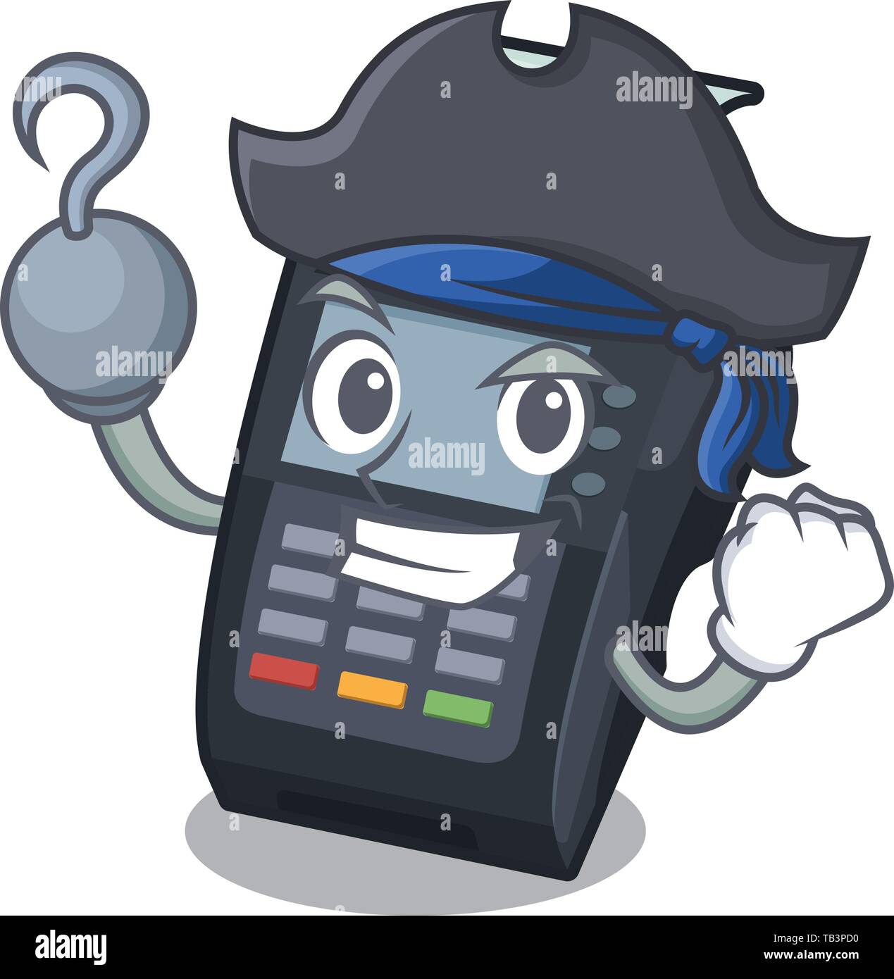 Pirate EDC machine is above cartoon chair Stock Vector Image & Art - Alamy