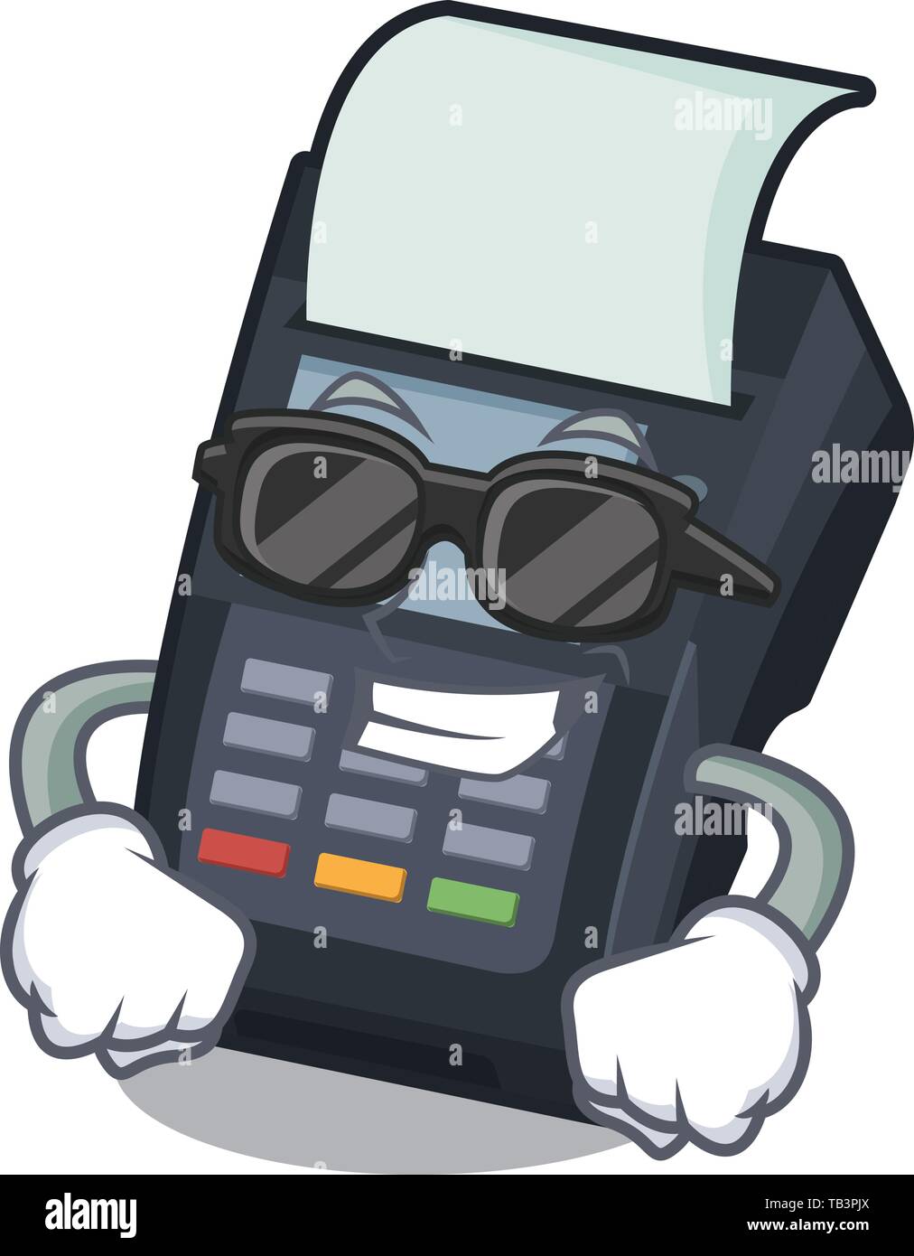 Super cool machine EDC isolated in the mascot Stock Vector Image & Art ...