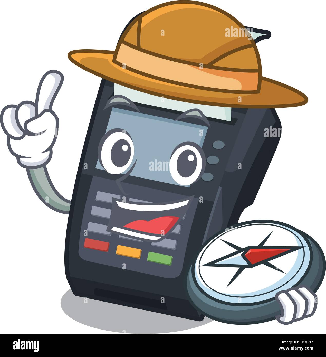 Explorer EDC machine in the cartoon shape Stock Vector Image & Art - Alamy