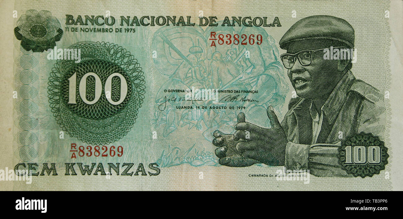 Kwanzas banknotes hi-res stock photography and images - Alamy