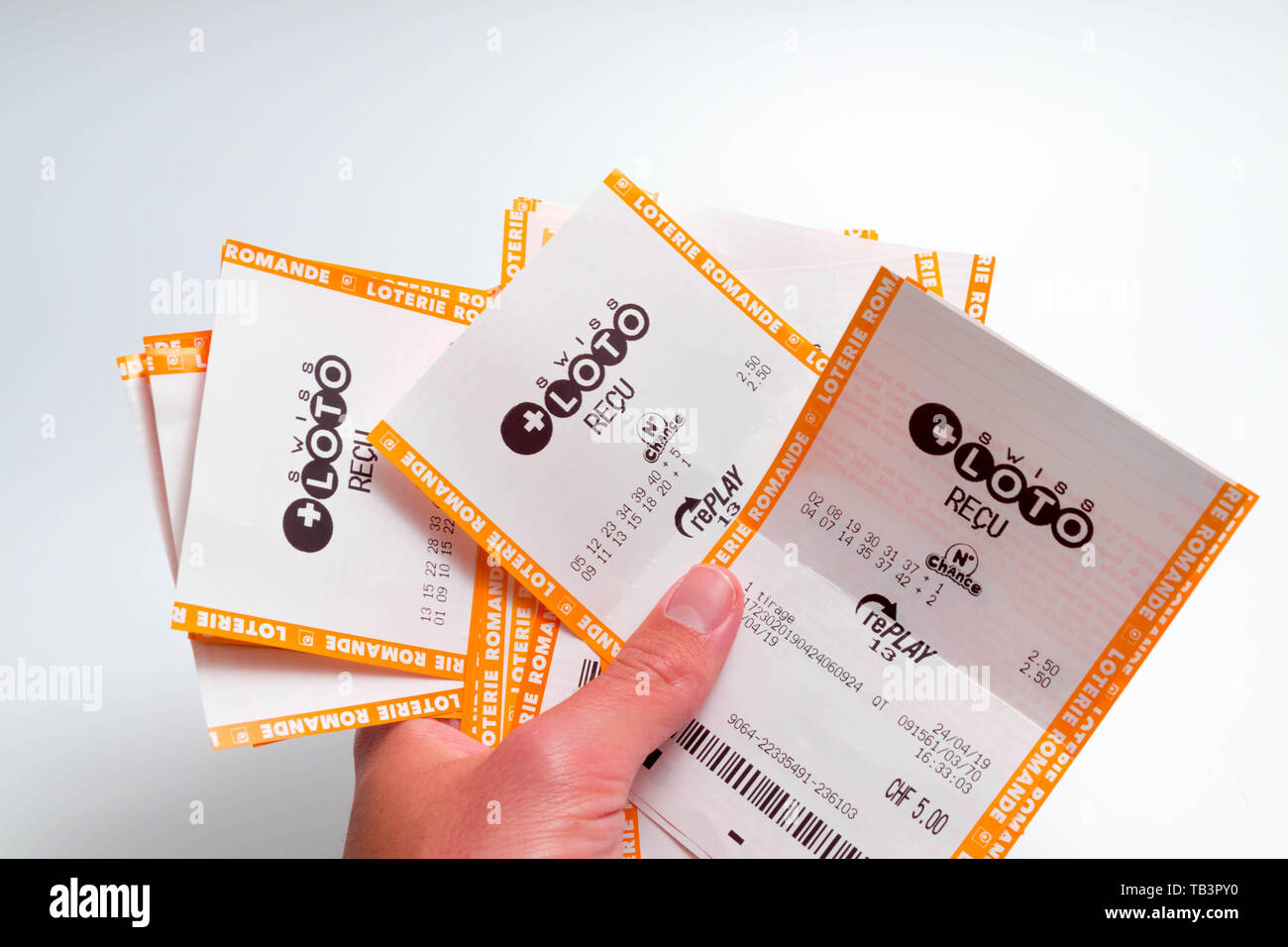 Bet receipt hi-res stock photography and images - Alamy