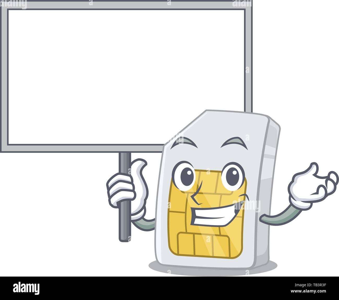 Bring board simcard in the phone a cartoon Stock Vector Image & Art - Alamy