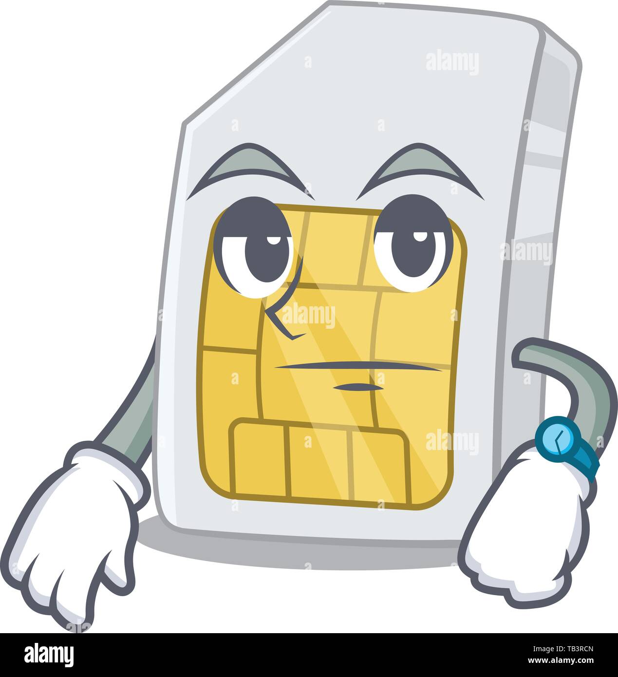 Wait for a call Stock Vector Images - Alamy