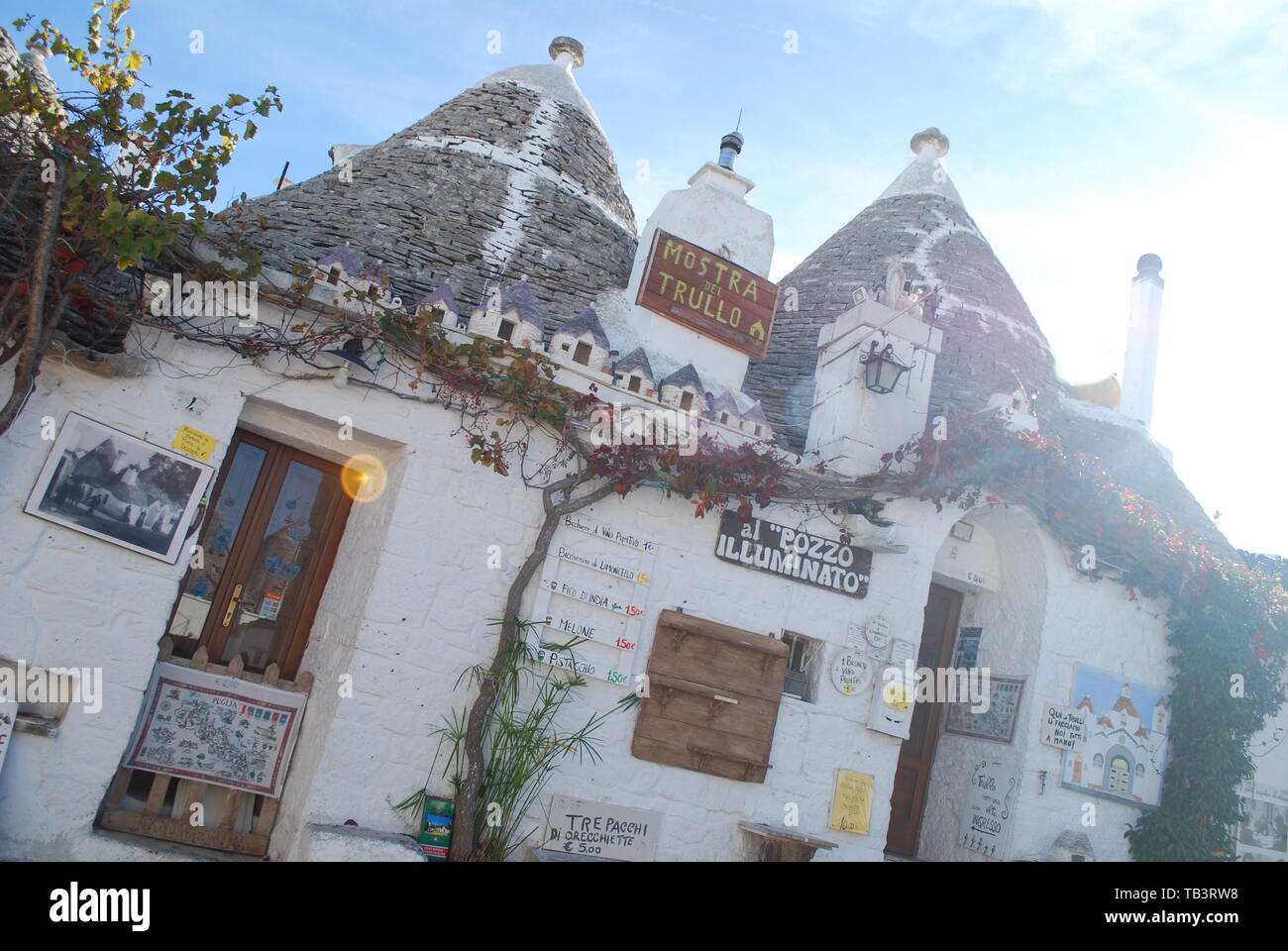 Alberobello, South Italy - Tourist attraction - Village with special ...
