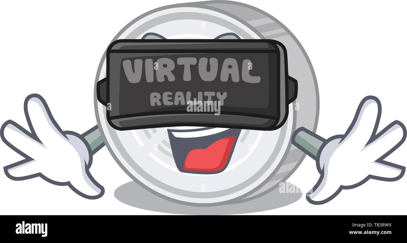 Virtual reality smoke detector in the cartoon shape Stock Vector Image ...