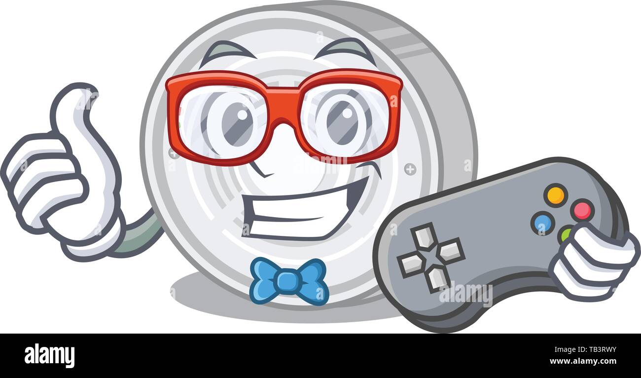 Gamer smoke detector in the cartoon shape Stock Vector Image & Art - Alamy