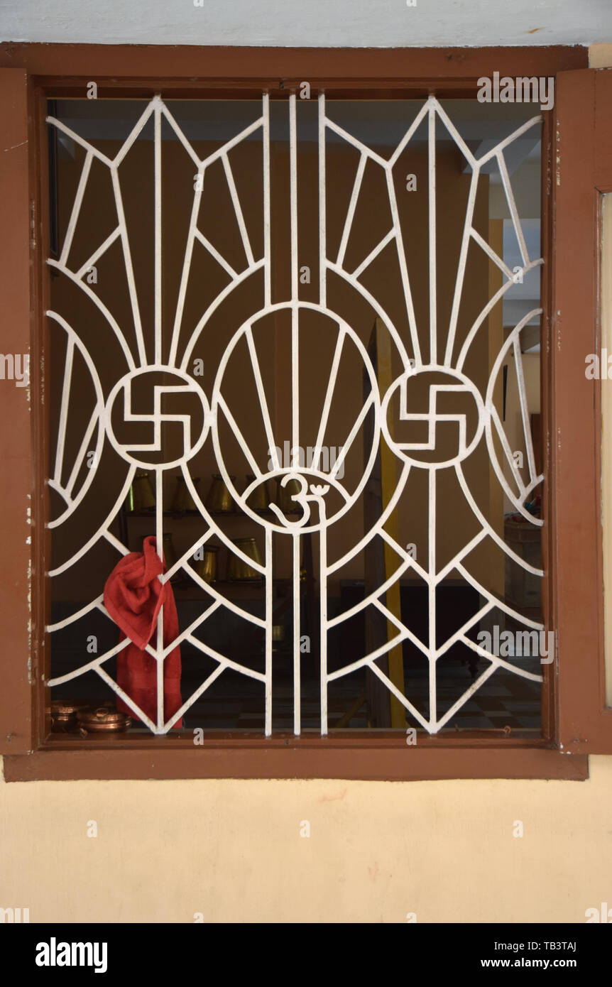 Swastika window hi-res stock photography and images - Alamy