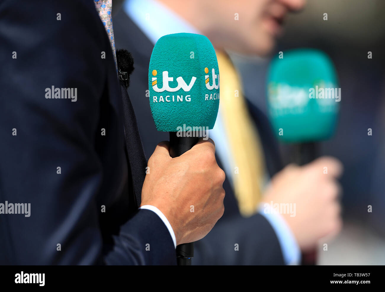 Itv racing microphone hi-res stock photography and images - Alamy