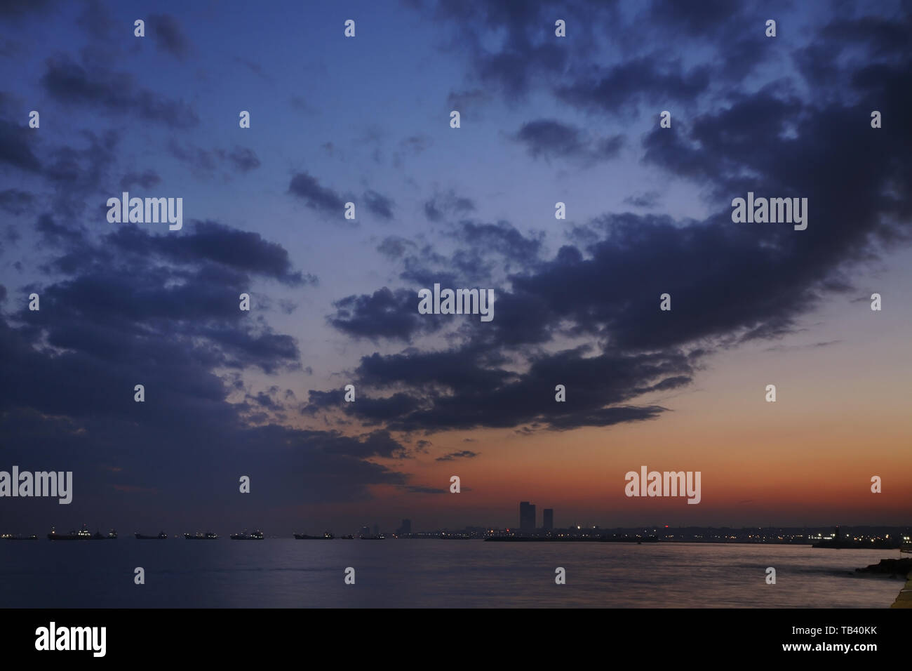 Bosphorus strait in Istanbul. Turkey Stock Photo - Alamy