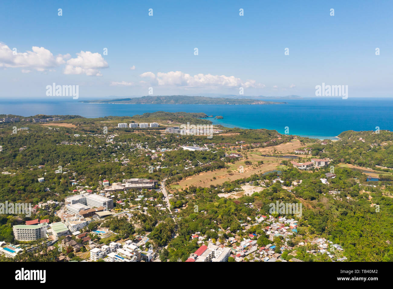 Boracay island aerial hi-res stock photography and images - Alamy
