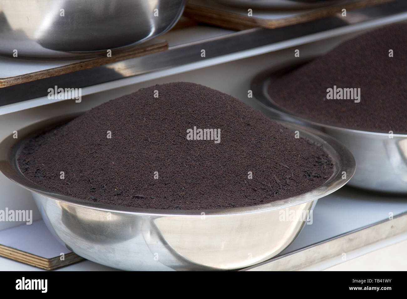 Granulated tea for sale by weight. Indian exceptional tea Stock Photo ...