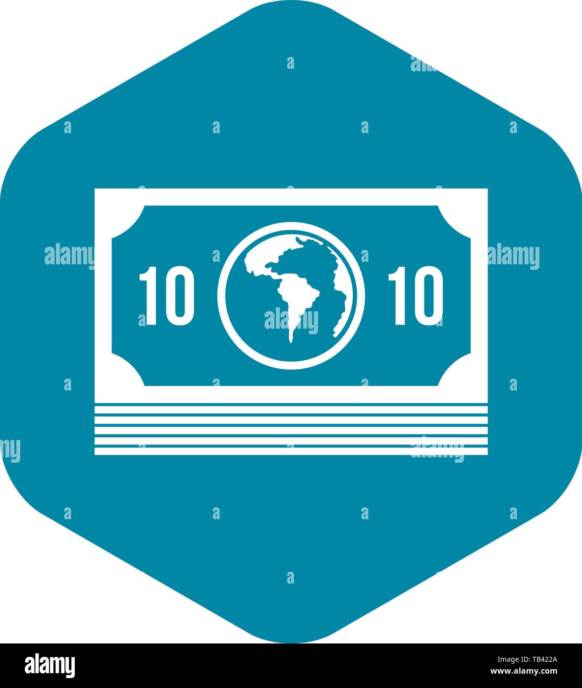 Money stack icon, simple style Stock Vector Image & Art - Alamy