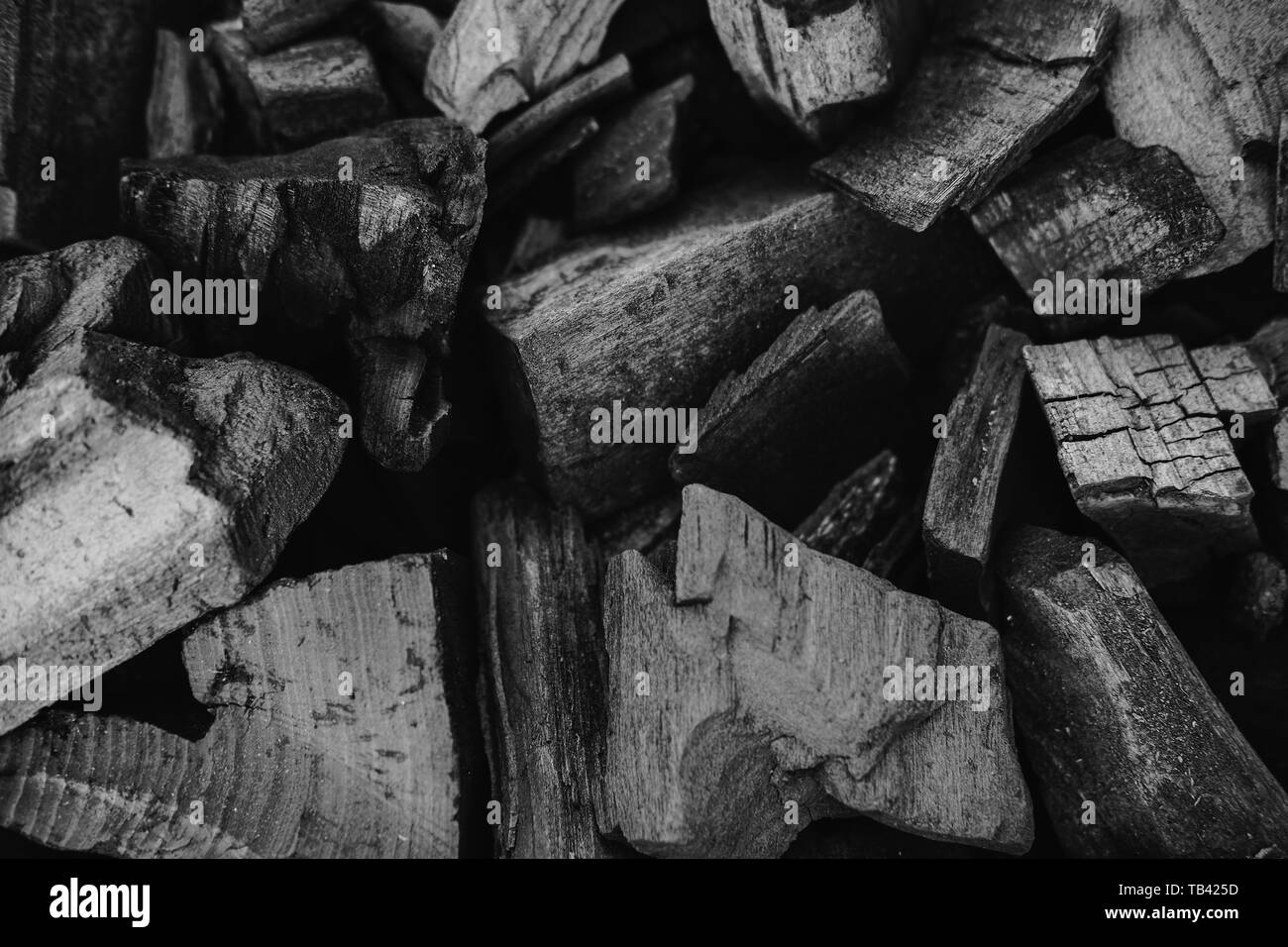Burnt forest top Black and White Stock Photos & Images - Alamy