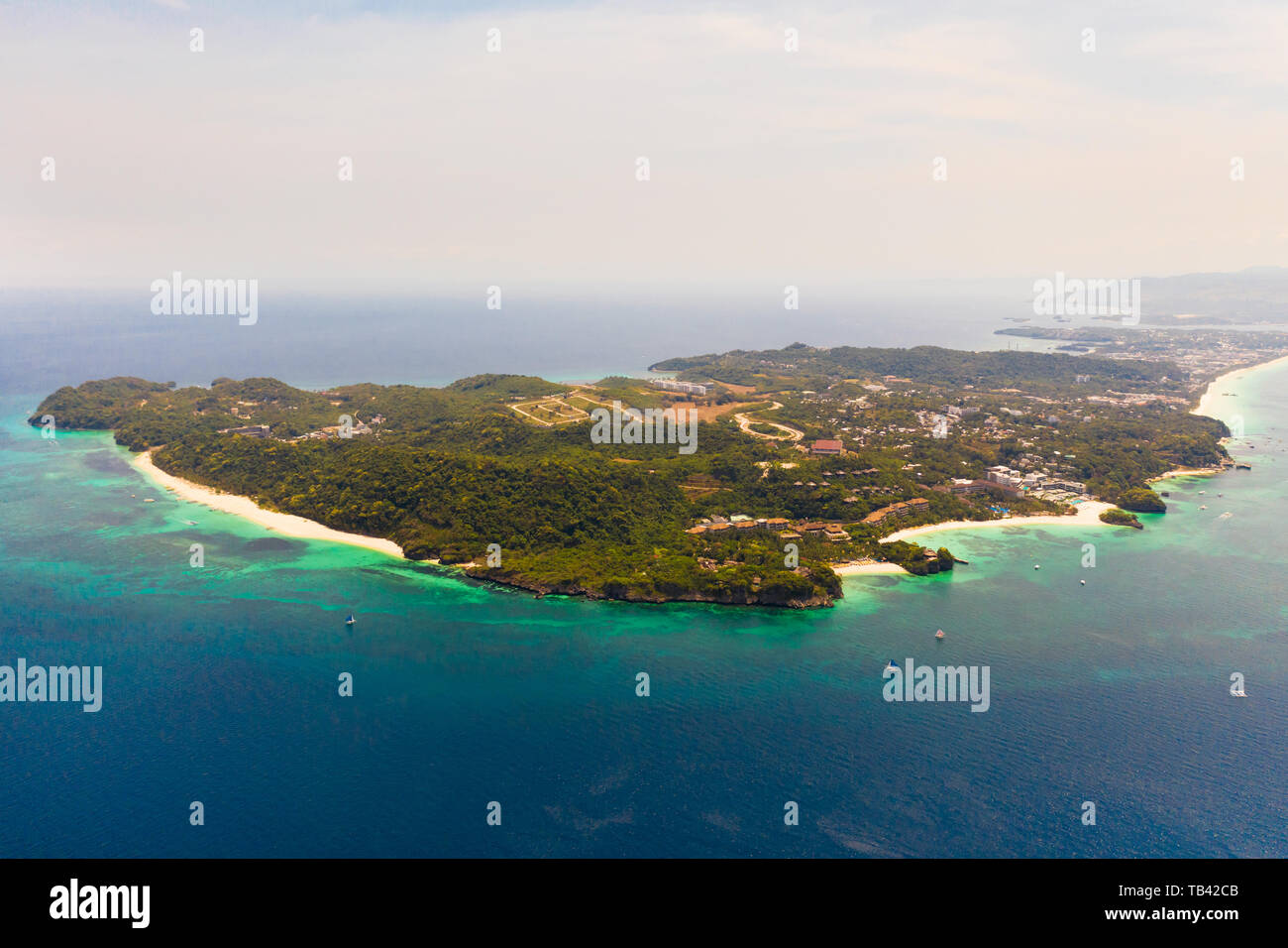 Boracay island aerial hi-res stock photography and images - Alamy