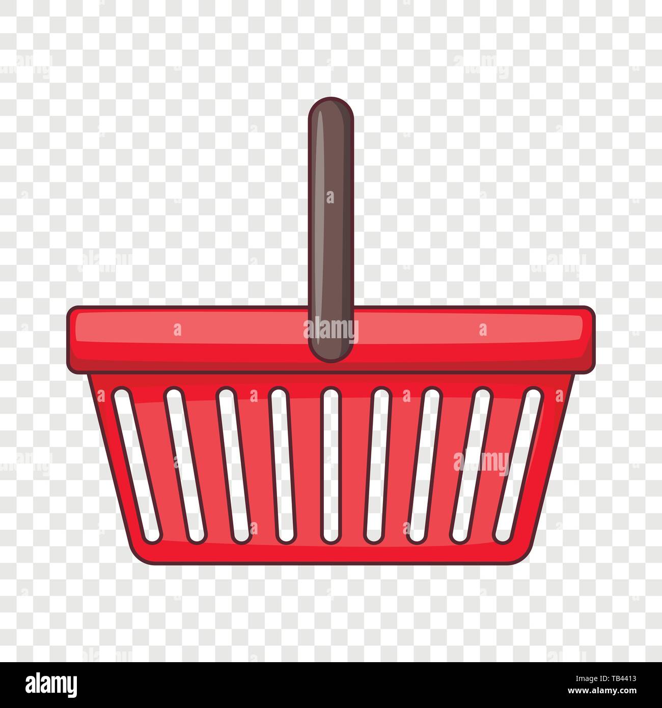 Shopping basket icon, cartoon style Stock Vector Image & Art - Alamy