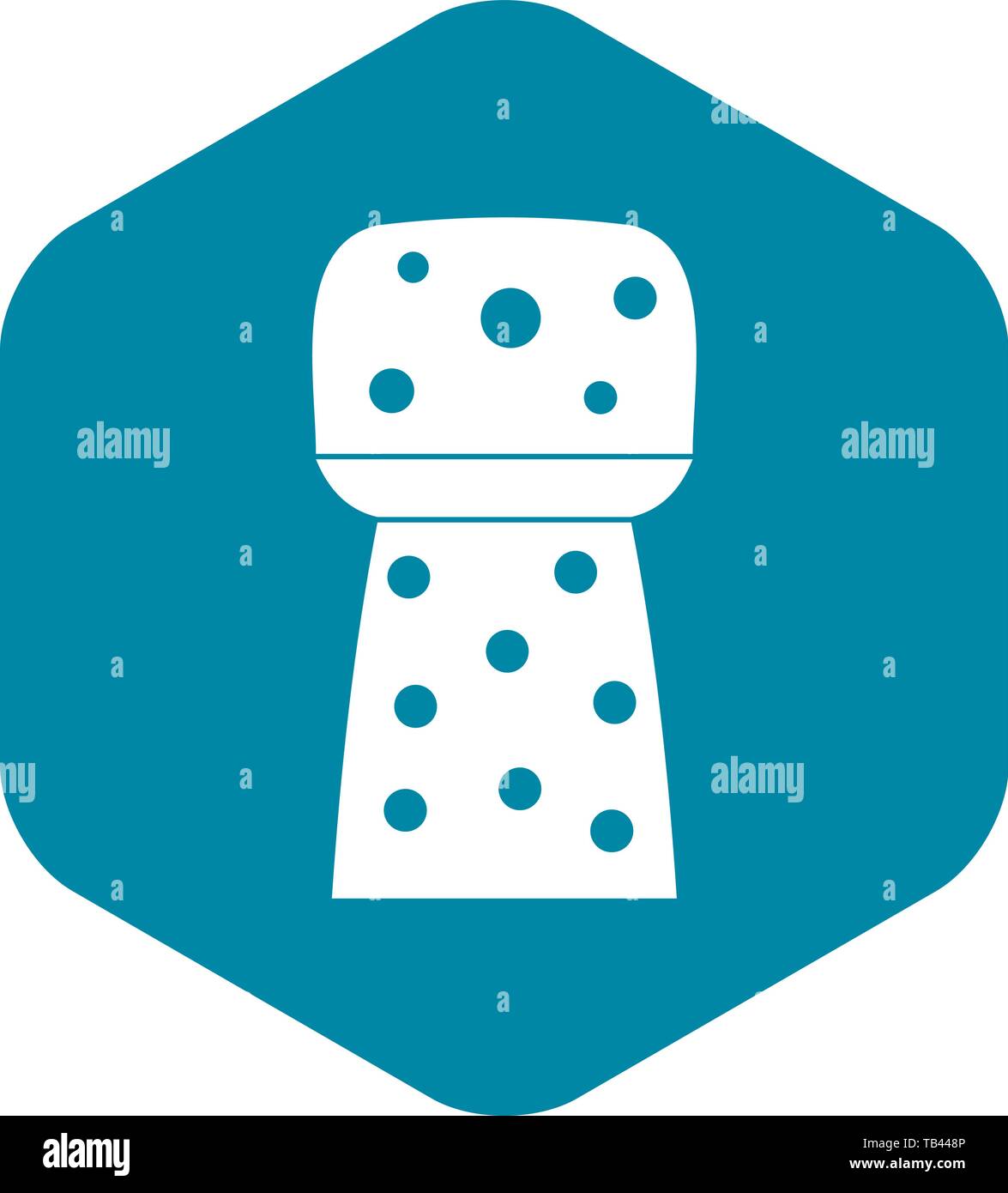 Wooden cork icon, simple style Stock Vector Image & Art - Alamy