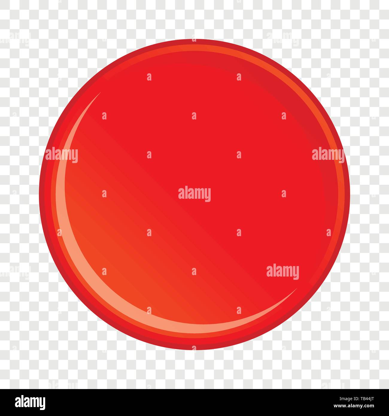 Round button icon, cartoon style Stock Vector Image & Art - Alamy