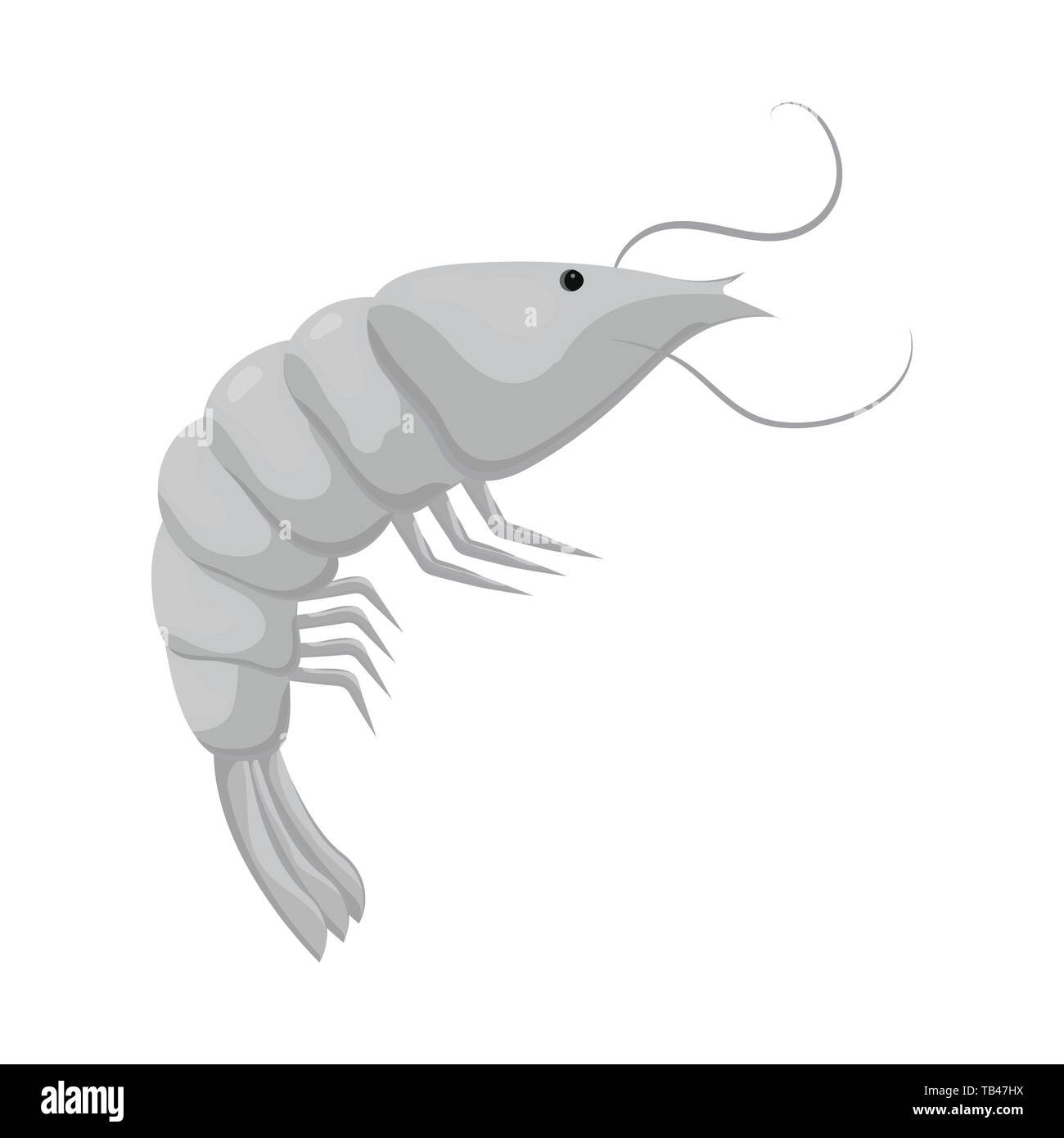 Vector design of prawn and raw logo. Collection of prawn and luxury ...