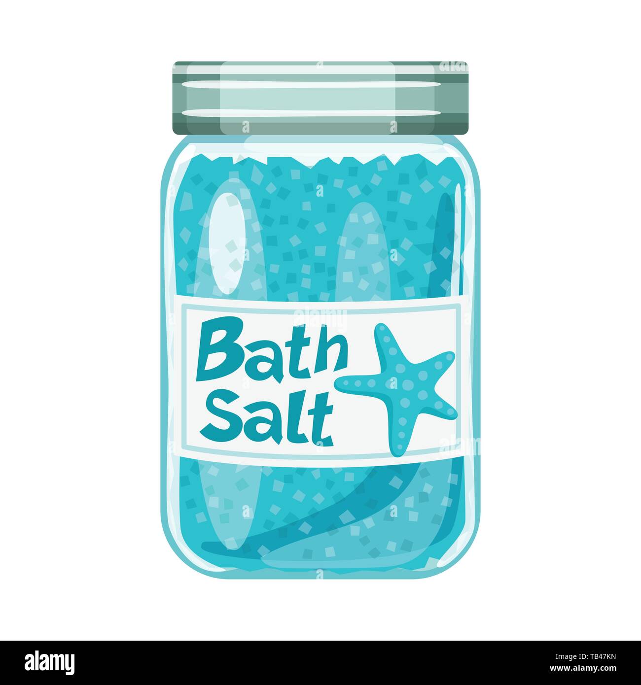 Isolated object of bottle and salty logo. Set of bottle and spa stock ...