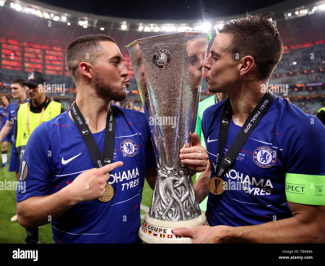 Europa league trophy hazard hi-res stock photography and images - Alamy