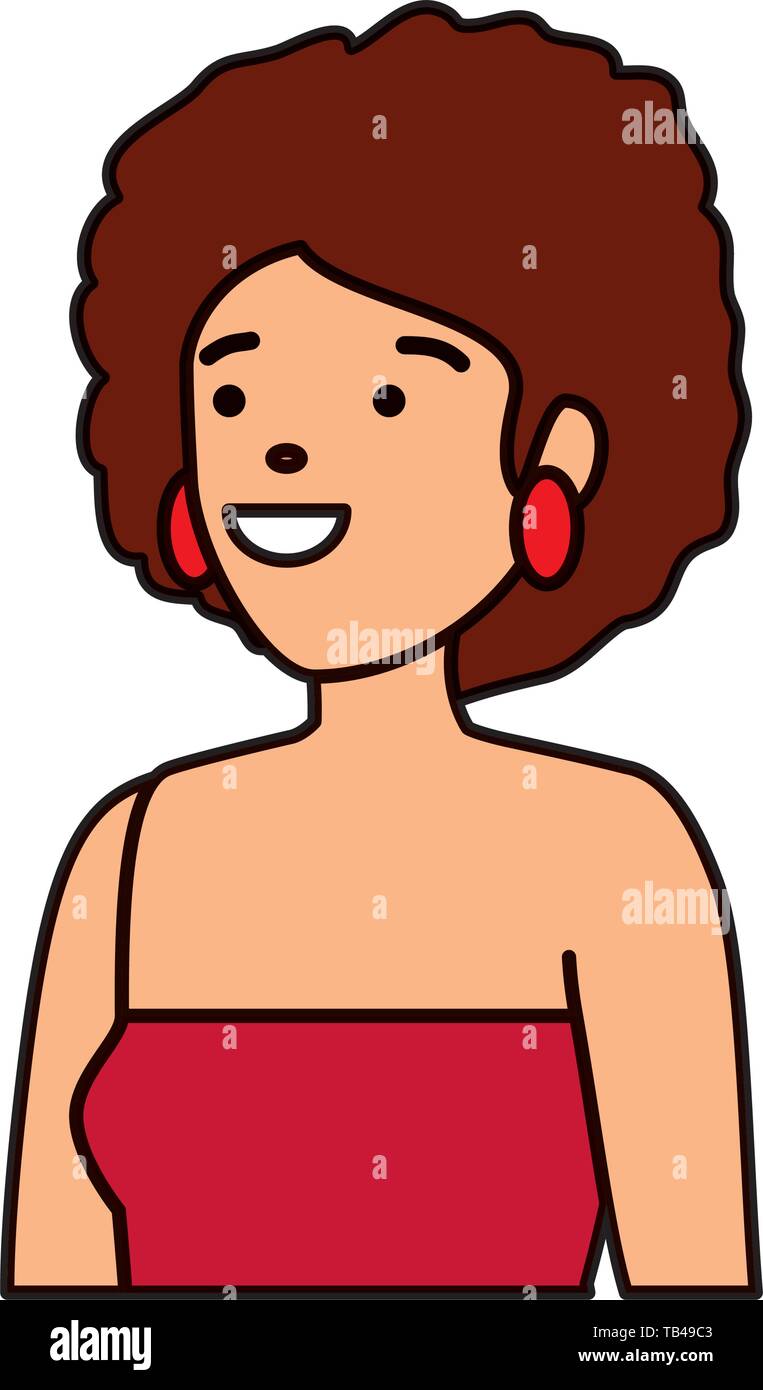 beautiful circus woman character vector illustration Stock Vector Image ...