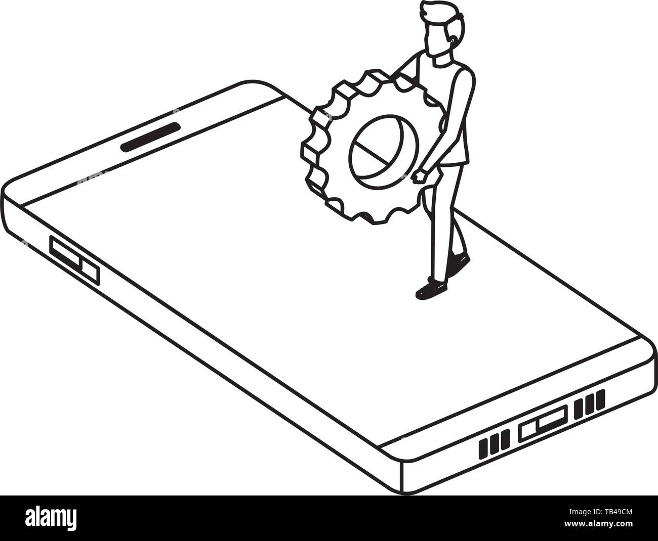 Lifting in progress Black and White Stock Photos & Images - Alamy