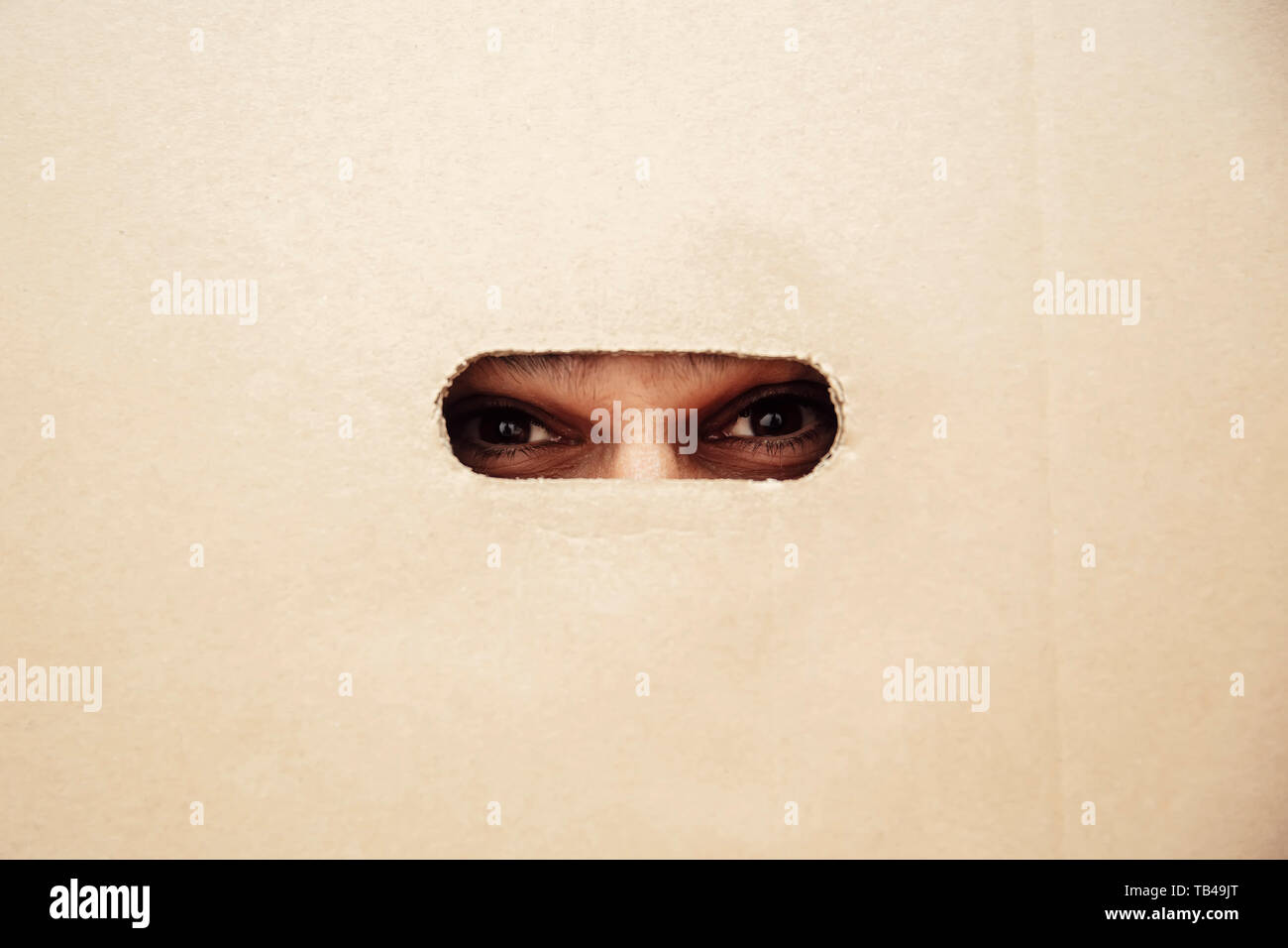 Mans eyes hi-res stock photography and images - Alamy