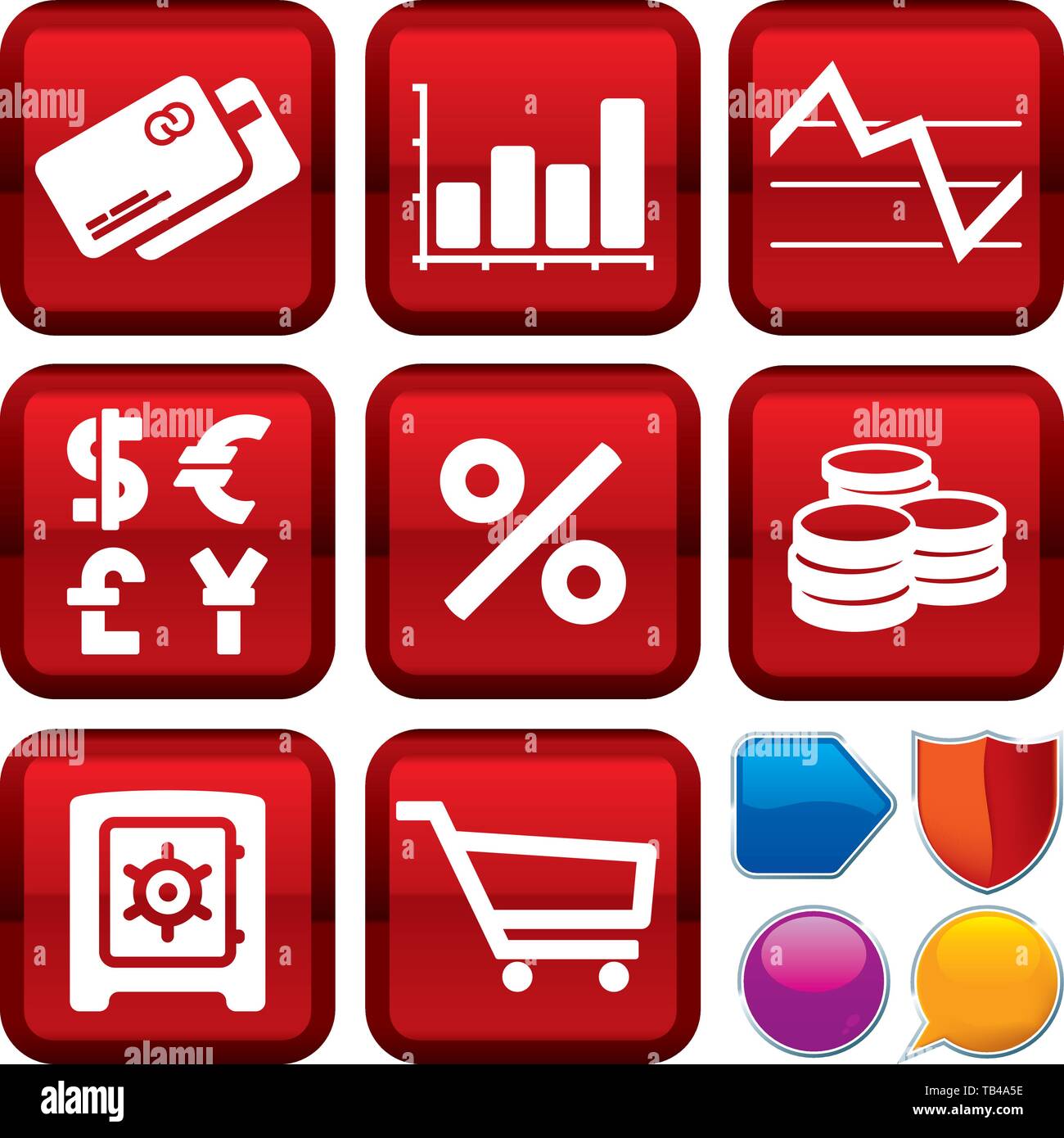 Interest rate on savings Stock Vector Images - Alamy