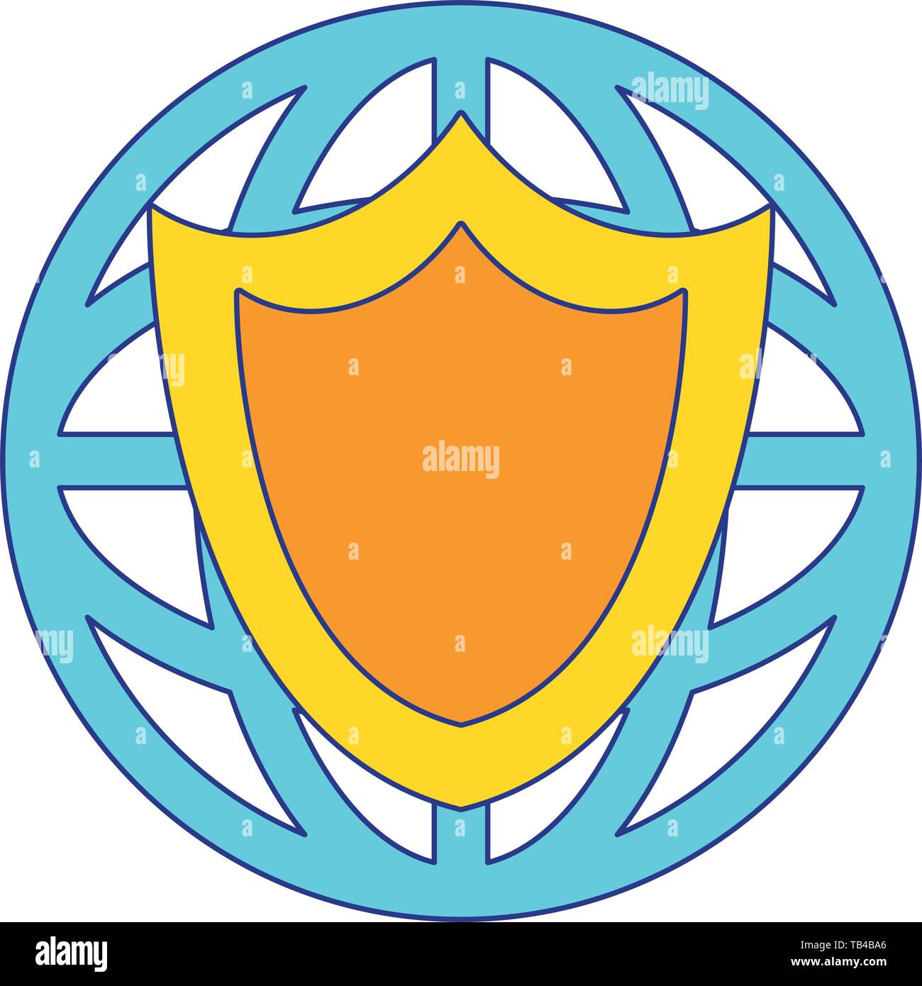 Business and office technology symbols blue lines Stock Vector Image ...