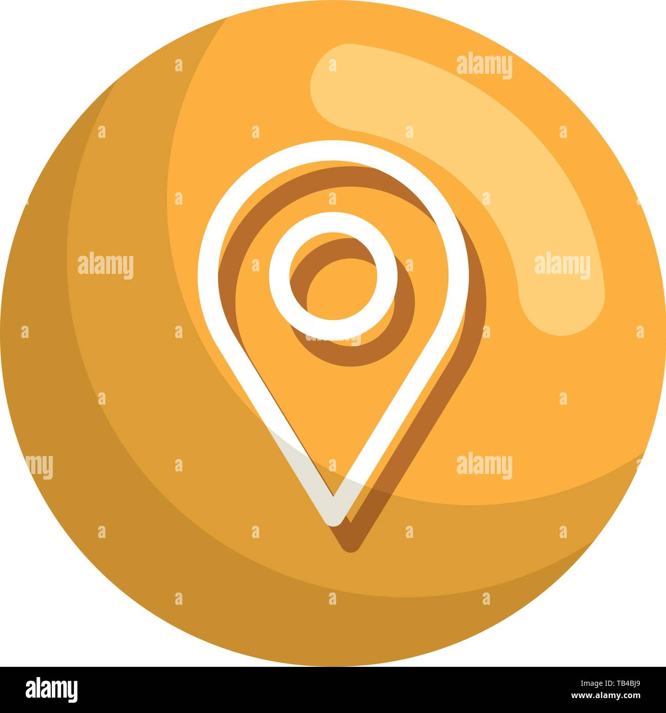 pin pointer location icon vector illustration Stock Vector Image & Art ...