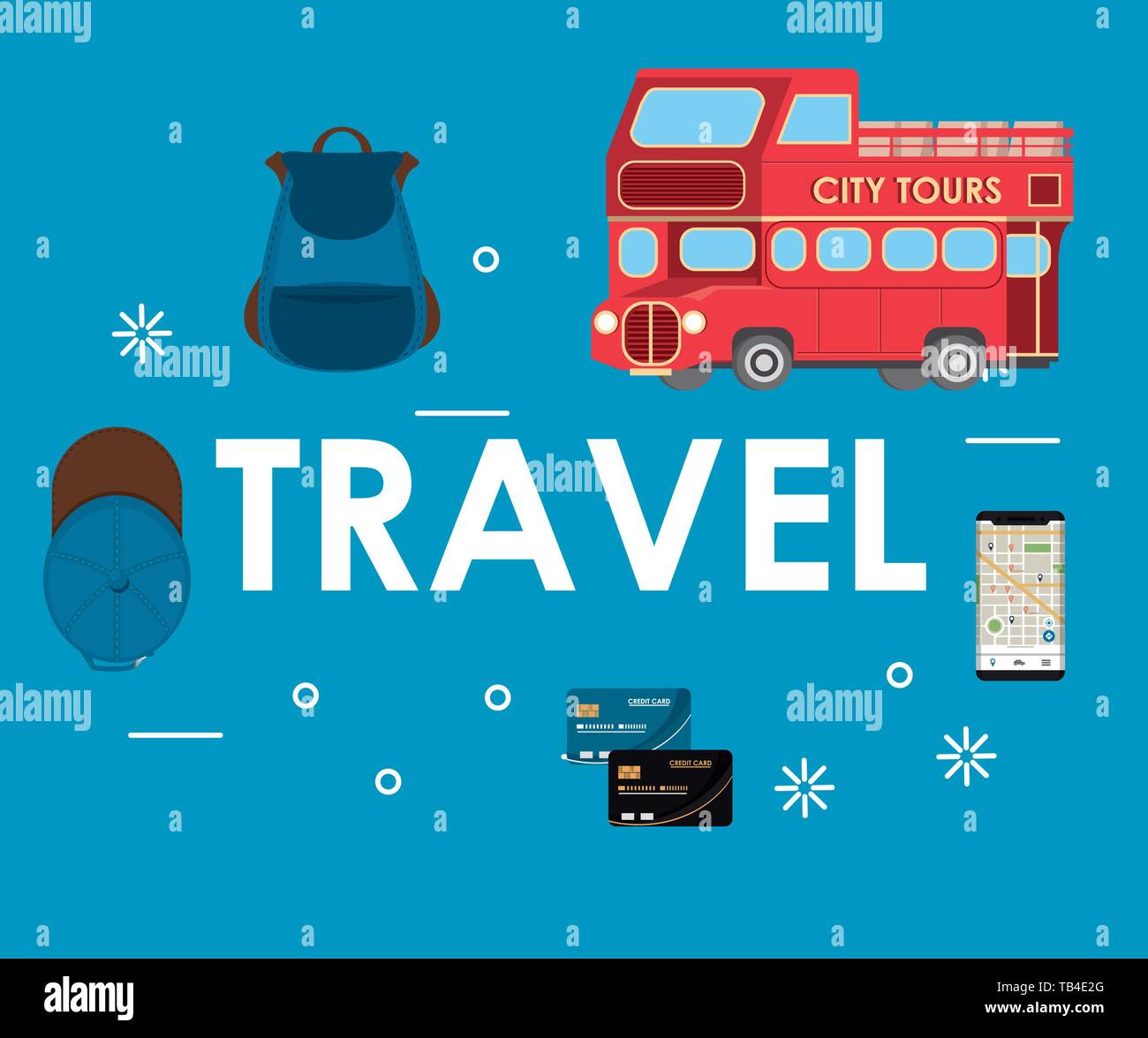 Travel and vacations cartoons Stock Vector Image & Art - Alamy