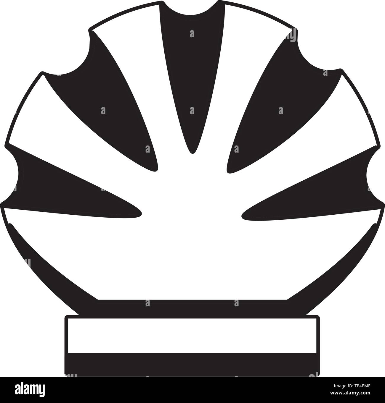 scallop sea shell wildlife Stock Vector Image & Art - Alamy