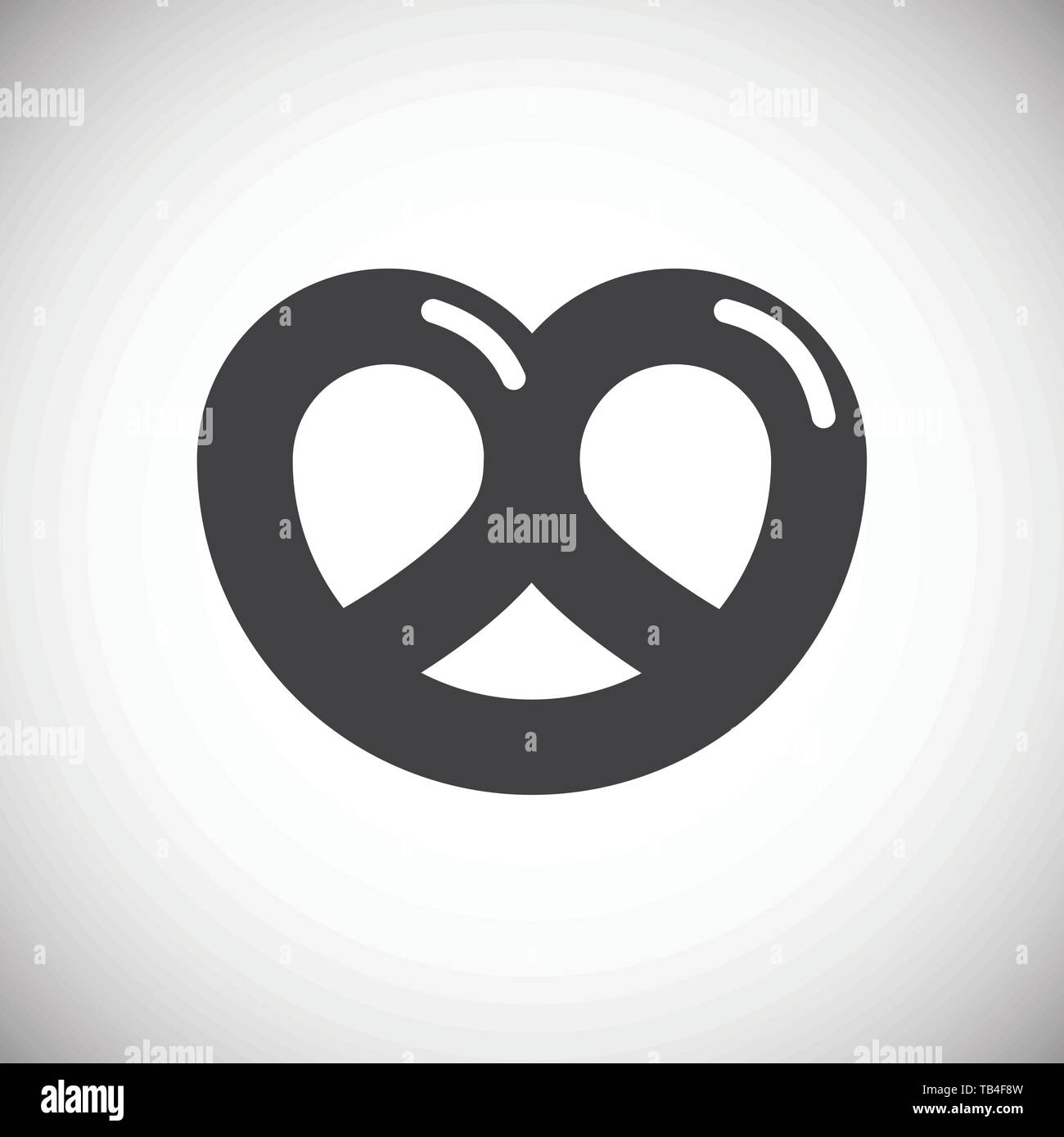 Cookie icon on background for graphic and web design. Simple vector ...
