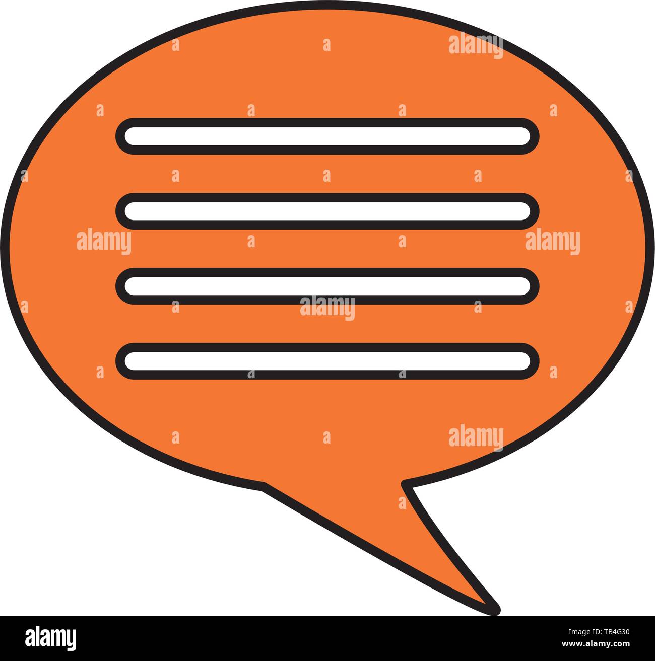 message speech bubble Stock Vector Image & Art - Alamy