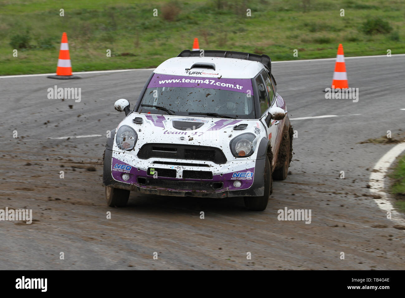 Mini jcw wrc hi-res stock photography and images - Alamy
