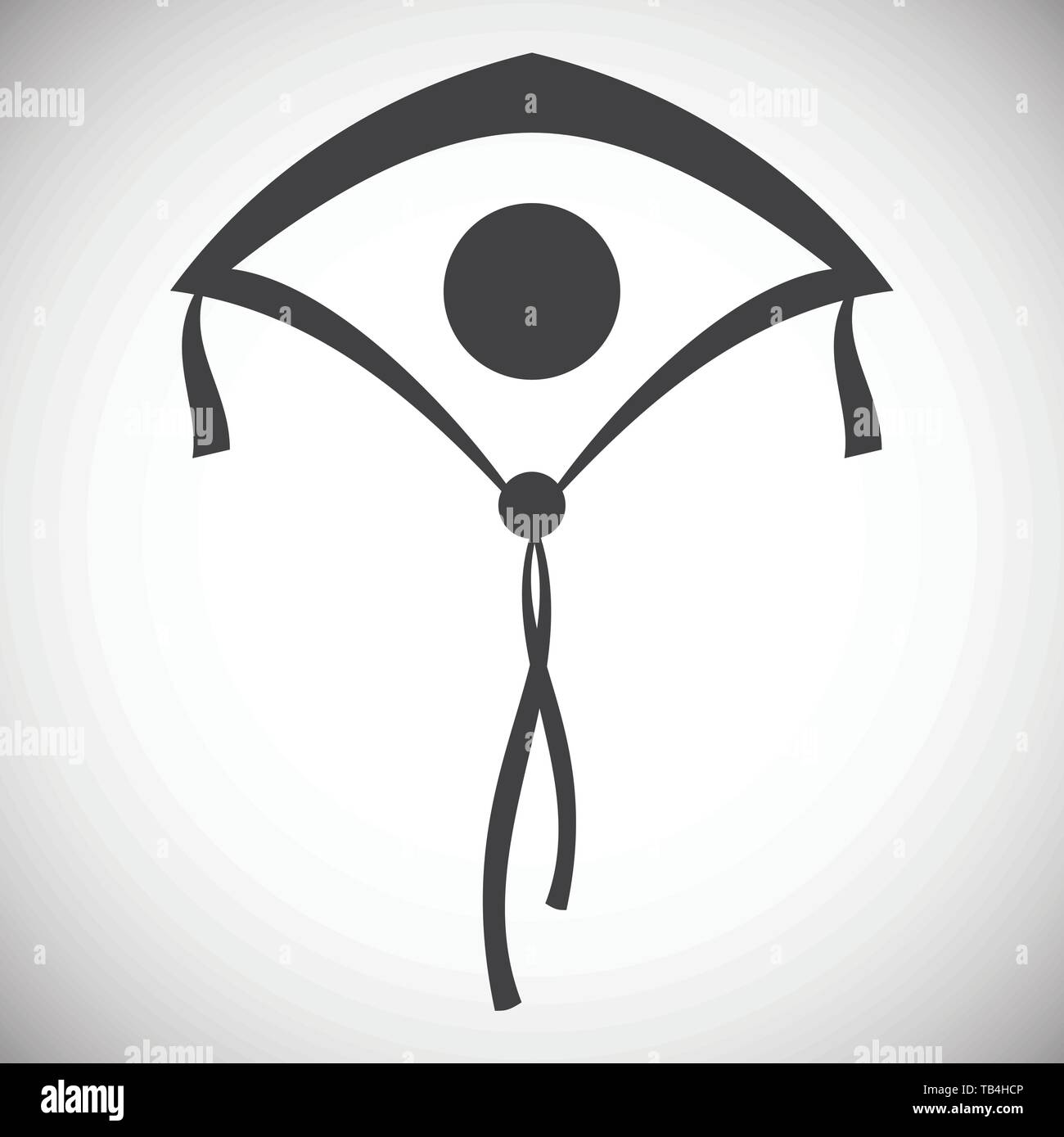 Kite icon on background for graphic and web design. Simple illustration ...