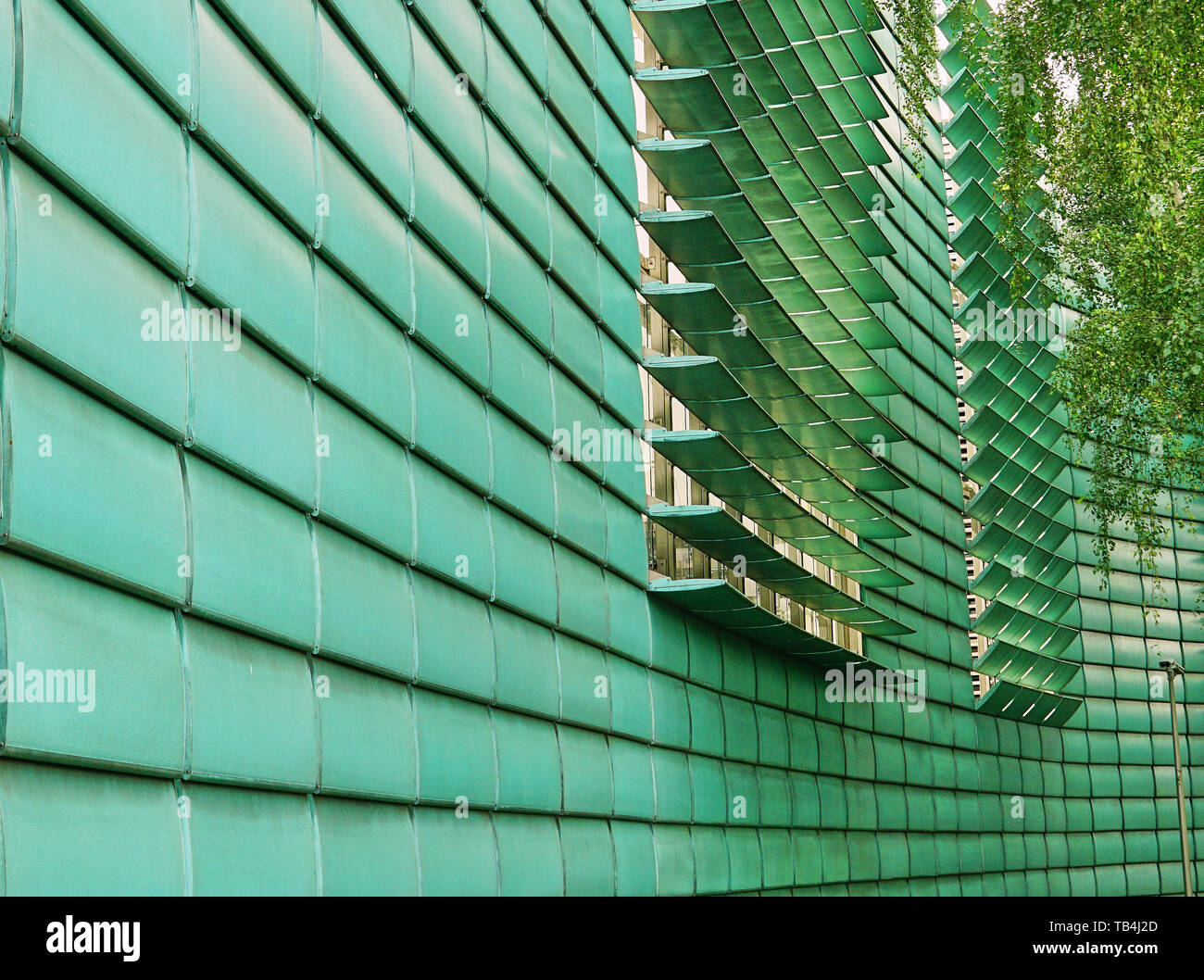 Green louvers hi-res stock photography and images - Alamy